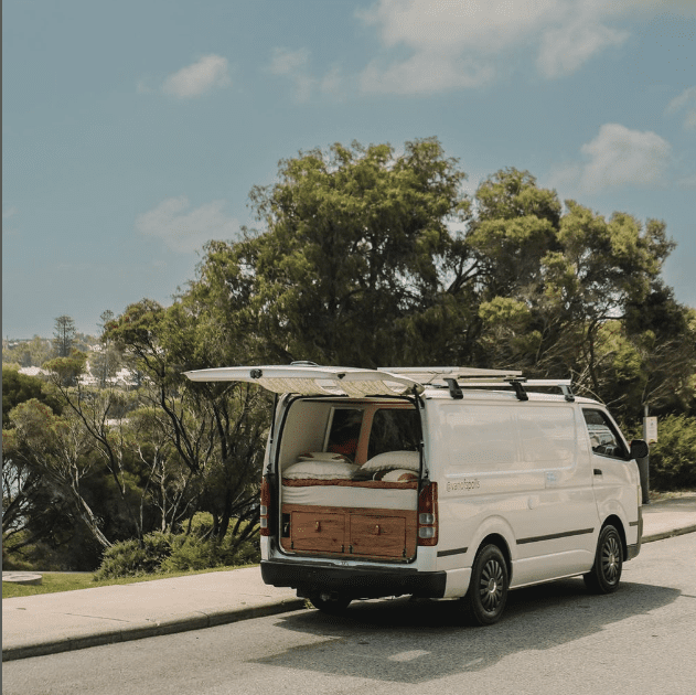 Private Caravan Rental Perth: Van Of Spoils